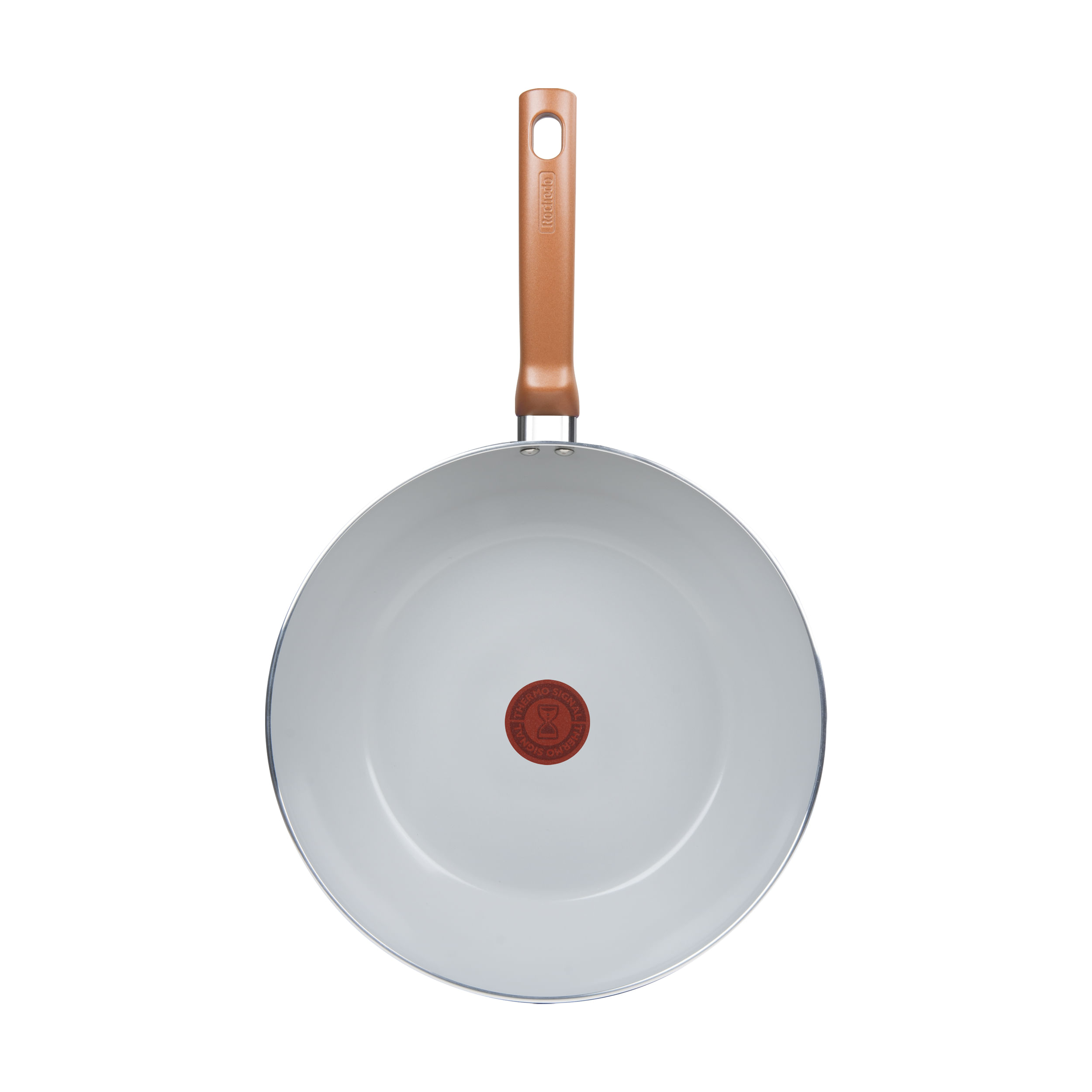 Wok 24cm Rochedo Ceramic Rose Gold | Rochedo